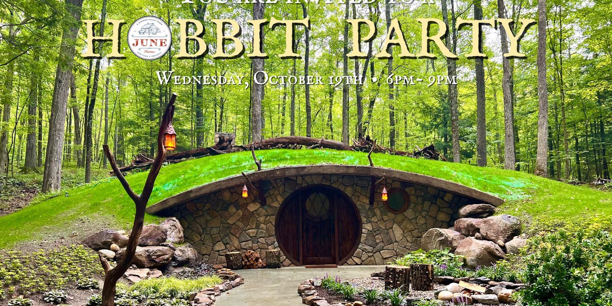 Oct 19: A Hobbit Party + Hobbit House Tour! at June Farms