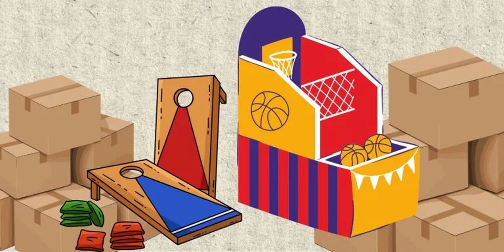 Dec 26: Cardboard Arcade in the Junior Library