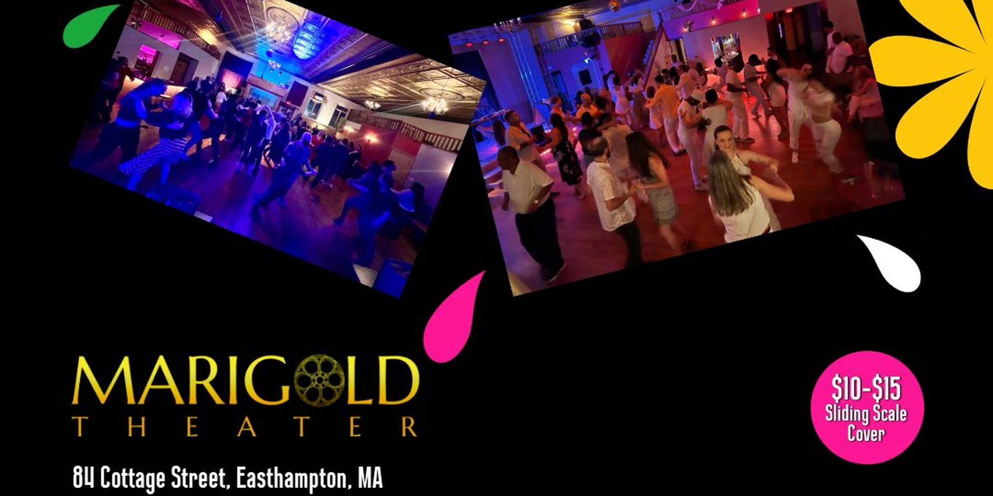 Jan 18: Salsa Sundays at Marigold Theater in Easthampton, MA